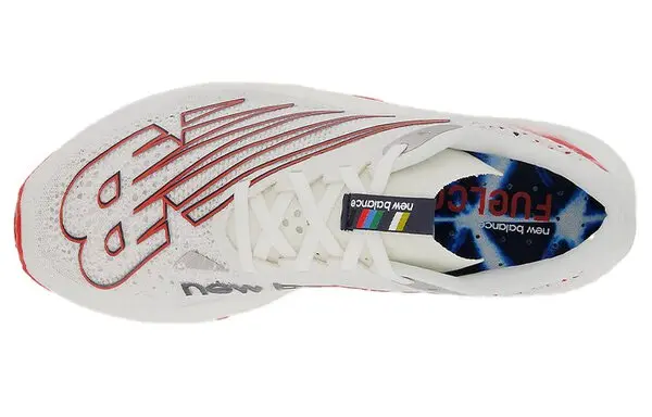 NEW BALANCE Fuelcell Rc Elite V2 Athletic Sneakers - White/red