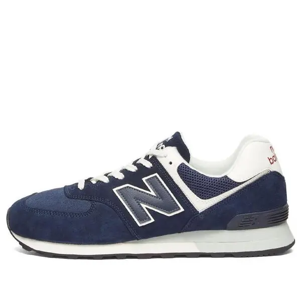NEW BALANCE 574 "navy White" Sneakers - Blue/white