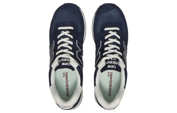 NEW BALANCE 574 "navy White" Sneakers - Blue/white