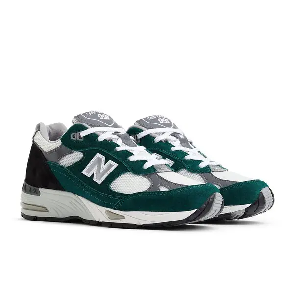 NEW BALANCE 991 Made In Uk Sneakers - Green/grey