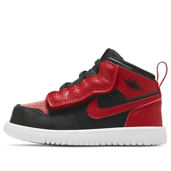 JORDAN 1 Mid Alt Td Sneakers - Black/red