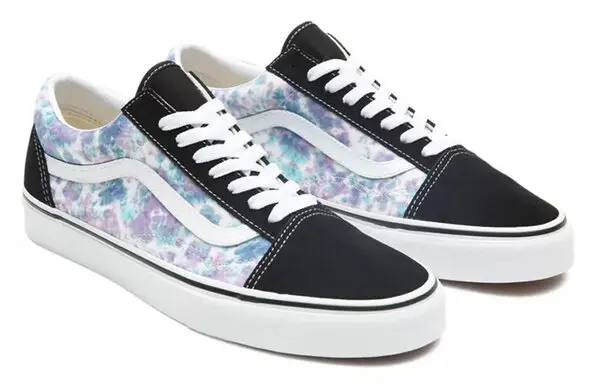 VANS Old Skool Tie Dye Sneakers - Black/multi-color