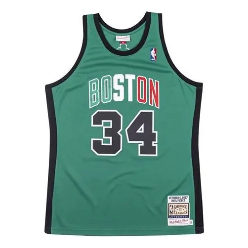 Mitchell & Ness Paul Pierce #34 Boston Celtics 2007-08 Authentic Jersey - None
