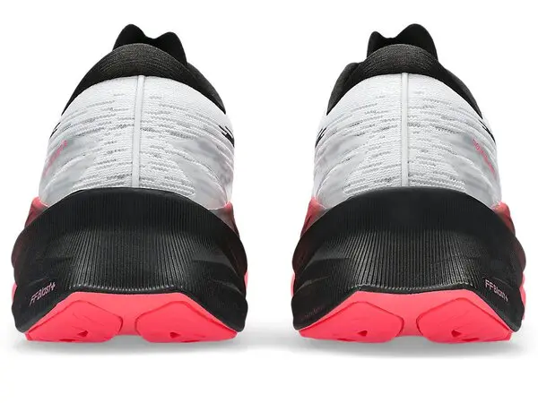 Asics Novablast 3 Wide Athletic Sneakers - White/black/red