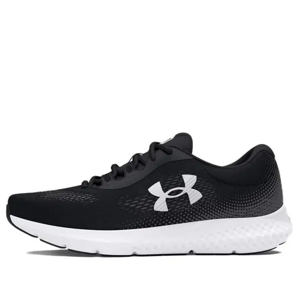 Under Armour Charged Rogue 4 4e Wide Athletic Sneakers - Black/white