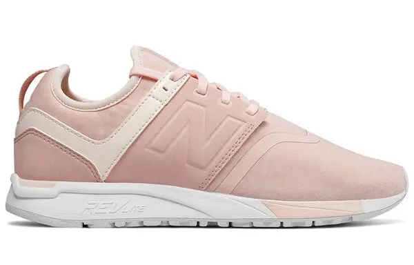 NEW BALANCE 247 Nubuck Sneakers - Pink