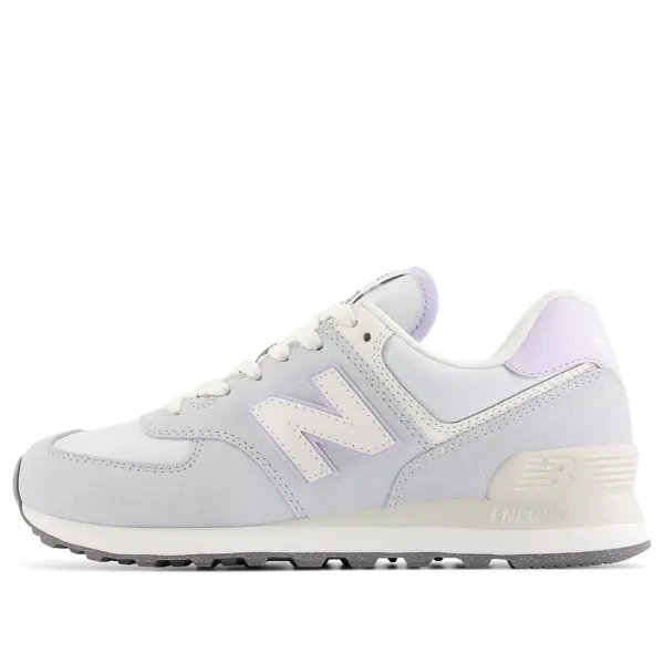 NEW BALANCE 574 Sneakers - Granite/bright Lavender/quartz Grey