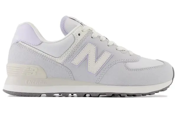 NEW BALANCE 574 Sneakers - Granite/bright Lavender/quartz Grey