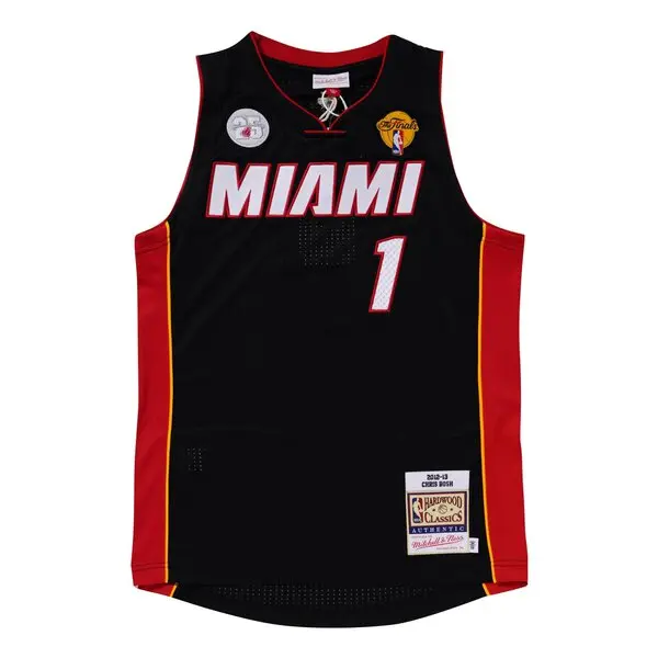 Mitchell & Ness Miami Heat Chris Bosh 2012-13 Nba Authentic Jersey - Default Colorway