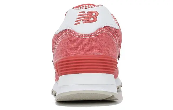 NEW BALANCE 574 Low Top Sneakers - Red/white