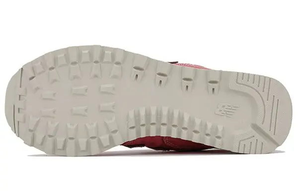 NEW BALANCE 574 Low Top Sneakers - Red/white