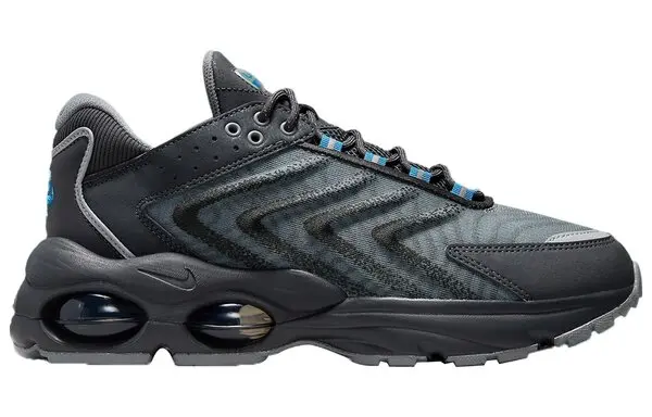 Nike Max Tw Athletic Sneakers - Grey/black/blue