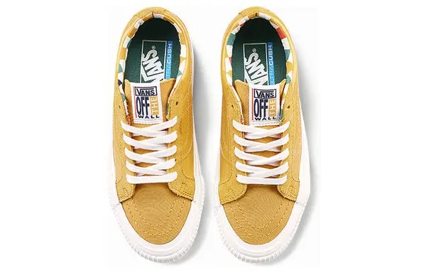 VANS Sk8-low Reissue Sf "patent Honey Gold - Yellow