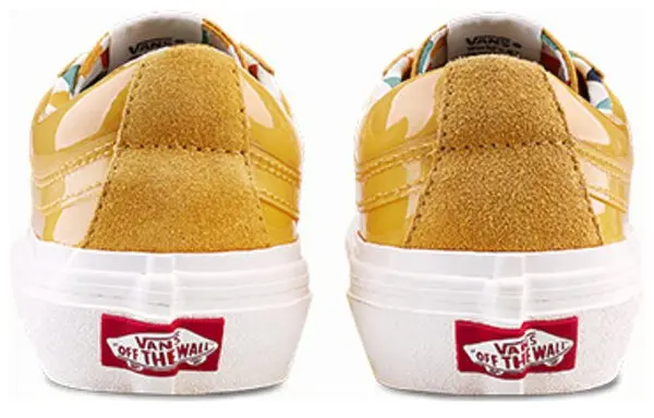 VANS Sk8-low Reissue Sf "patent Honey Gold - Yellow