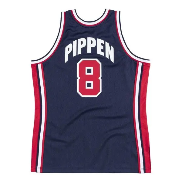 Mitchell & Ness Team Usa 1992 Scottie Pippen Basketball Jersey - Navy/red