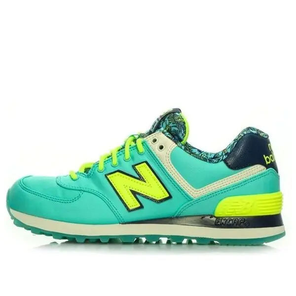 NEW BALANCE 574 "luau Pack" Sneaker - Blue/green