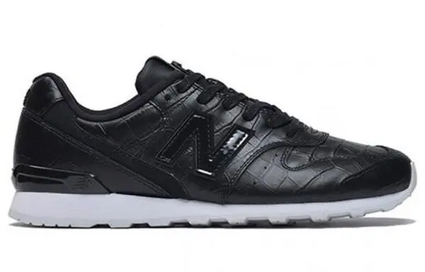 NEW BALANCE Wr996crb Leather Sneakers - Black