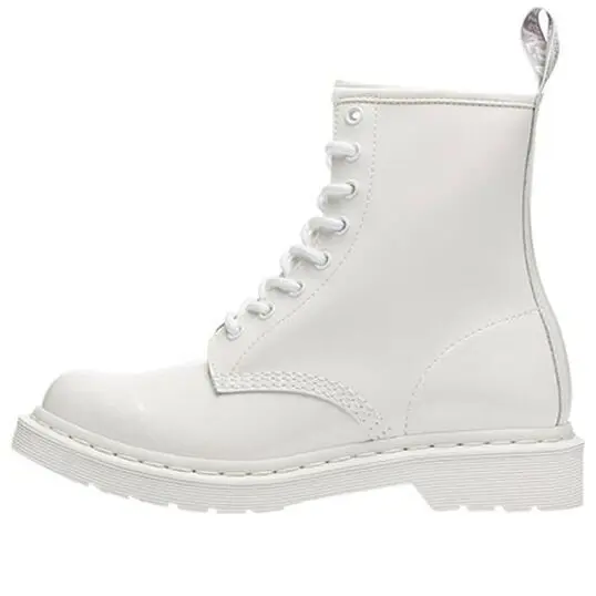 Dr. Martens 1460 Mono Combat Boots - White