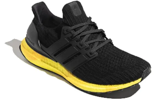 Adidas Ultraboost "rainbow Pack" Athletic Sneakers - Black/yellow