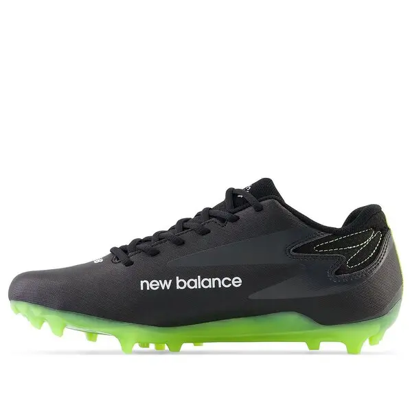 NEW BALANCE Rush V4 Mid Lacrosse Cleats 'black Green - Black/green