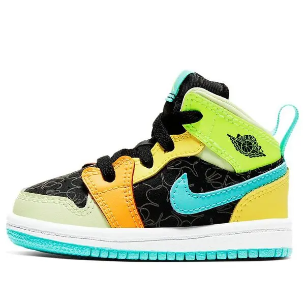 JORDAN Air 1 Mid Se Sneakers - Multi-color