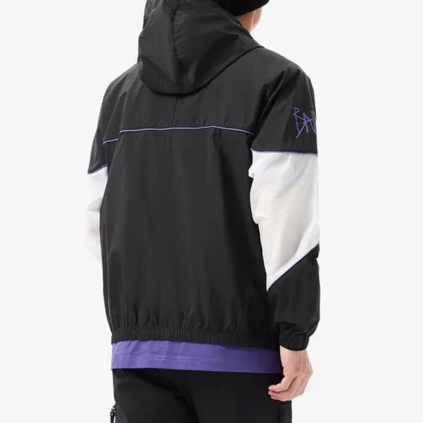 LI-NING Badfive Logo Jacket - Black/white