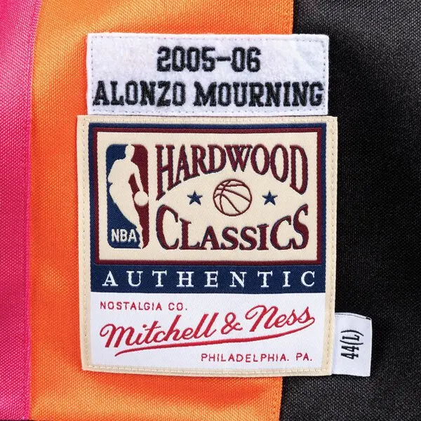 Mitchell & Ness Nba Miami Heat Alonzo Mourning 33 Jersey - Black