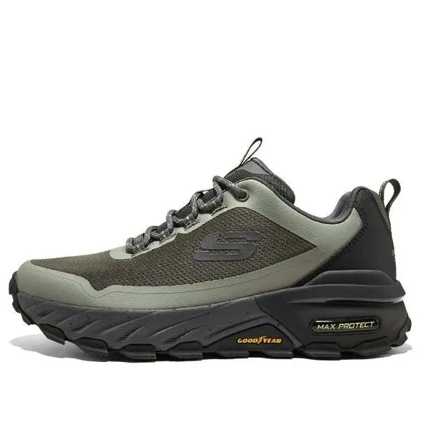 Sketchers Max Protect-liberated Lace-up Sneakers - Olive/green