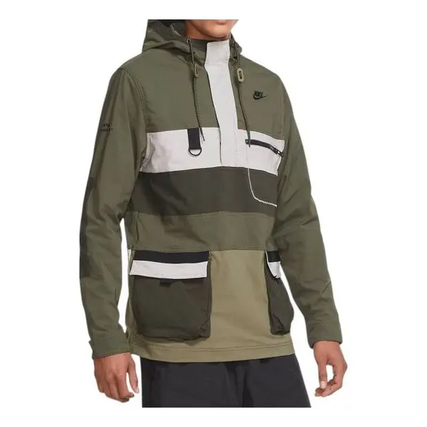 Nike Hype Hike Jacket - Green/black
