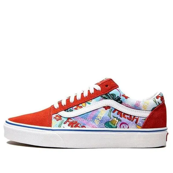 VANS Old Skool "red White Blue" Lace Up Sneakers - Red/white/blue