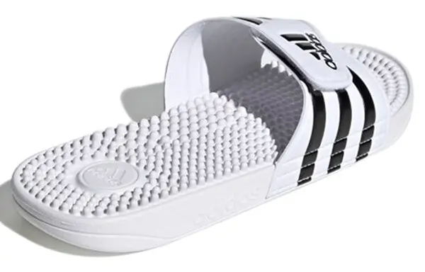 Adidas Adissage Slides - White/black