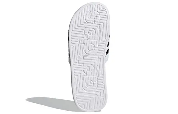 Adidas Adissage Slides - White/black