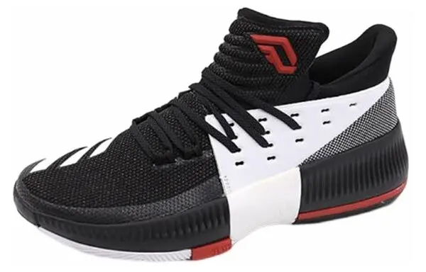 Adidas Dame 3 "on Tour" Sneakers - Black/white/red