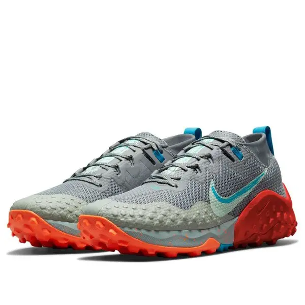 Nike Wildhorse Trail Running Sneakers - Grey/orange/blue
