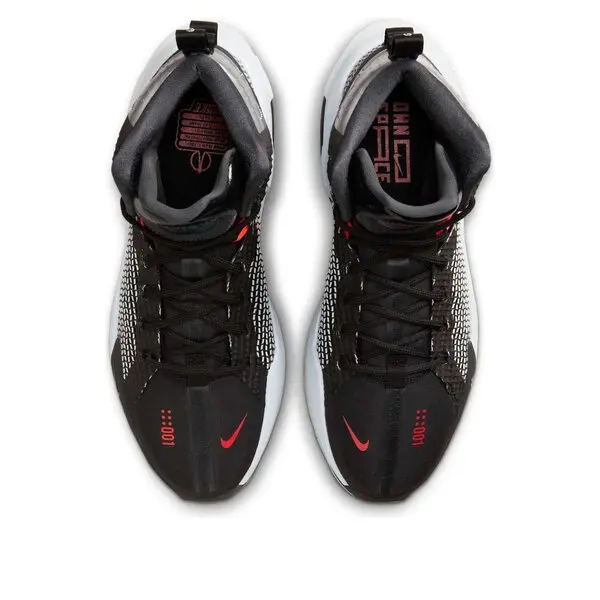 Nike Zoom G.t. Jump High-top Sneakers - Black/grey