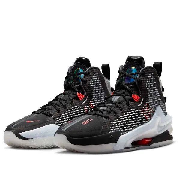 Nike Zoom G.t. Jump High-top Sneakers - Black/grey