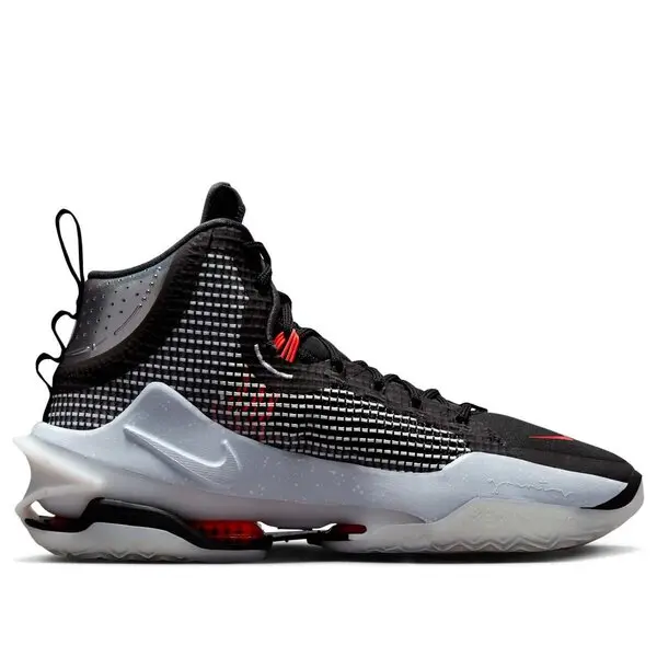 Nike Zoom G.t. Jump High-top Sneakers - Black/grey