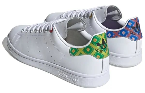 Adidas Stan Smith Aztec Print Sneakers - White