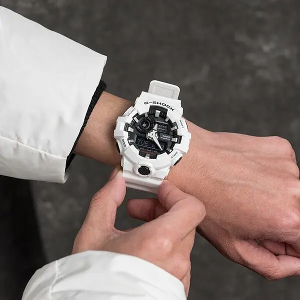 Casio G-shock Analog-digital Watch - White
