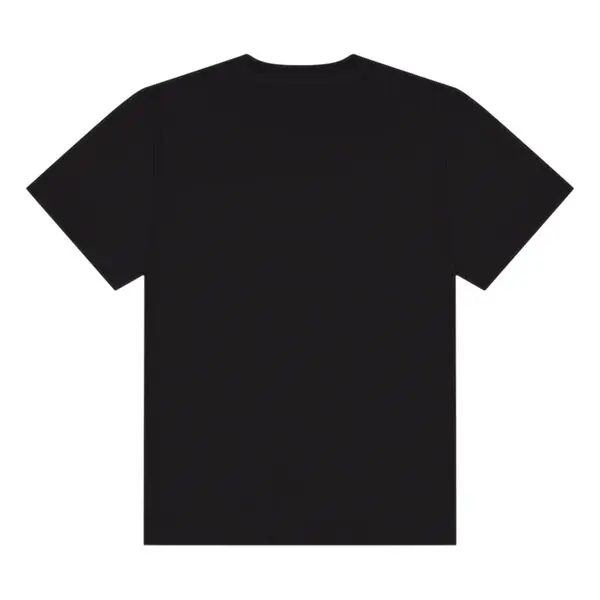 DENIM TEARS Cotton Floral Logo T-shirt - Black