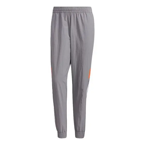 Adidas Neo Cs Wvn Tp 2 Logo Woven Athletics Sports Pants - Light Grey