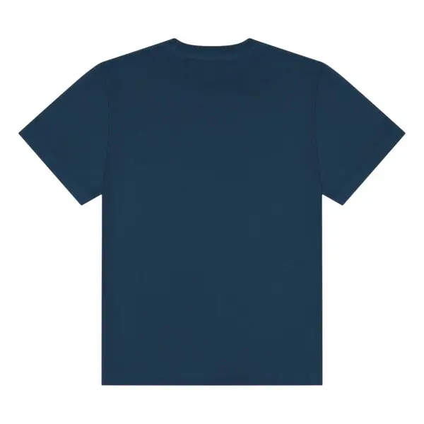 DENIM TEARS Cotton Floral Logo T-shirt - Navy