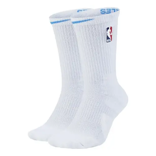 Nike Nba Los Angeles Lakers City Version Sports Socks - White