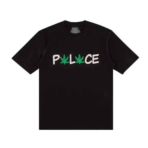 PALACE Pwlwce T-shirt 'black - Black/green