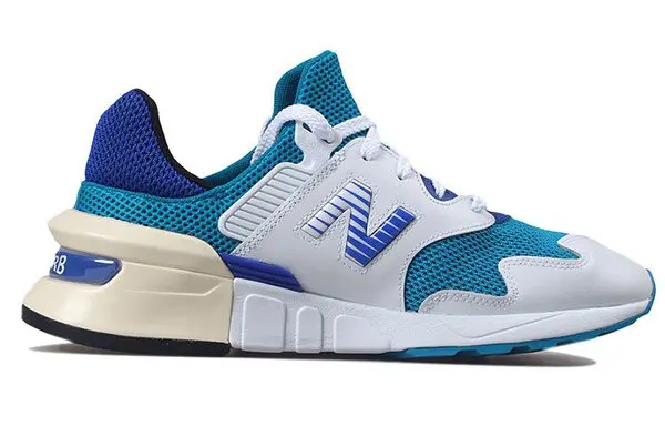 NEW BALANCE 997s "ozone Blue" Sneakers - White/blue