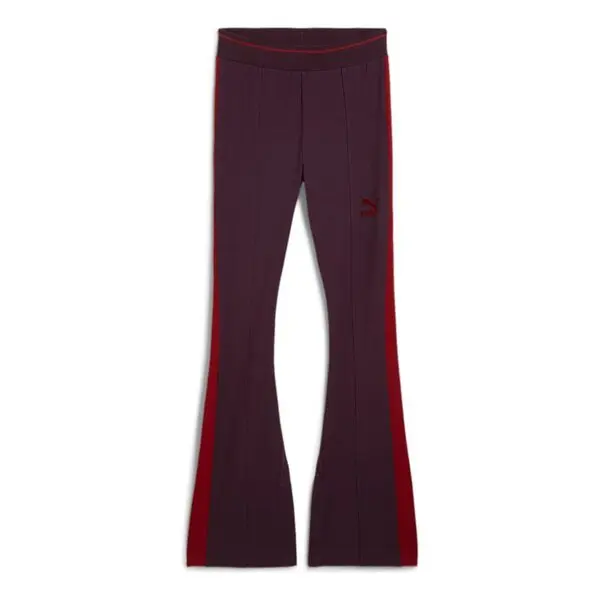 PUMA T7 Flared Leggings - Midnight Plum