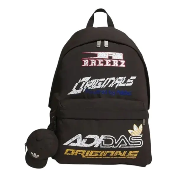 Adidas Originals Graphic Logo Backpack - Black