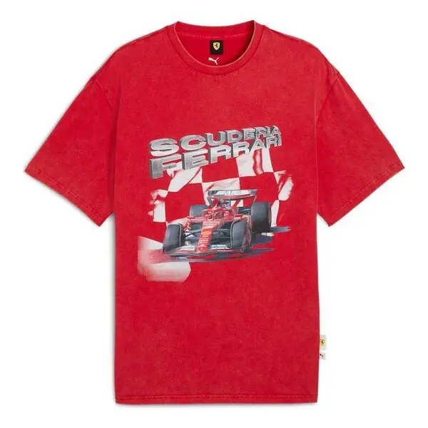 PUMA X Scuderia Ferrari Graphic T-shirt - Rosso Corsa
