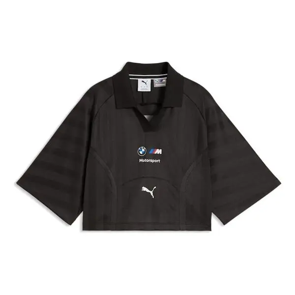 PUMA X Bmw Motorsport Cropped Polo - Puma Black