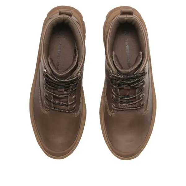 Timberland Roxie Lane Mid Lace-up Boot - Medium Brown Full Grain